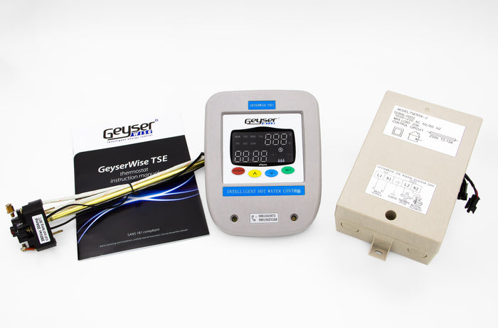Geyserwise TSE1 - Geyser Timer and Temperature Controller with Display