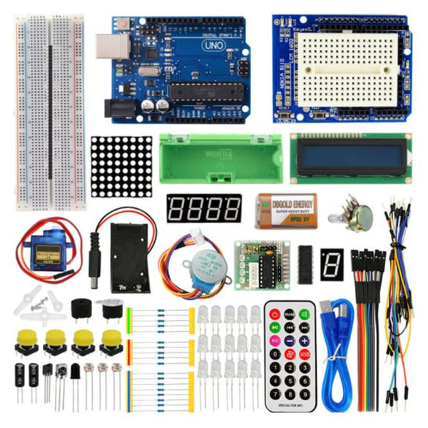BEGINNERS STARTER KIT FOR ARDUINO UPGRADED KT0001
