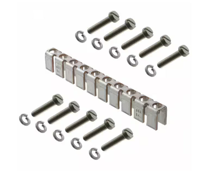 TERMINAL BLOCK BRIDGE BARS W/SCREWS FOR 2,5/4mm TB-BB