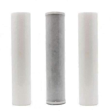 20Inch 3 Stage Big Blue Replacement Filters Combo